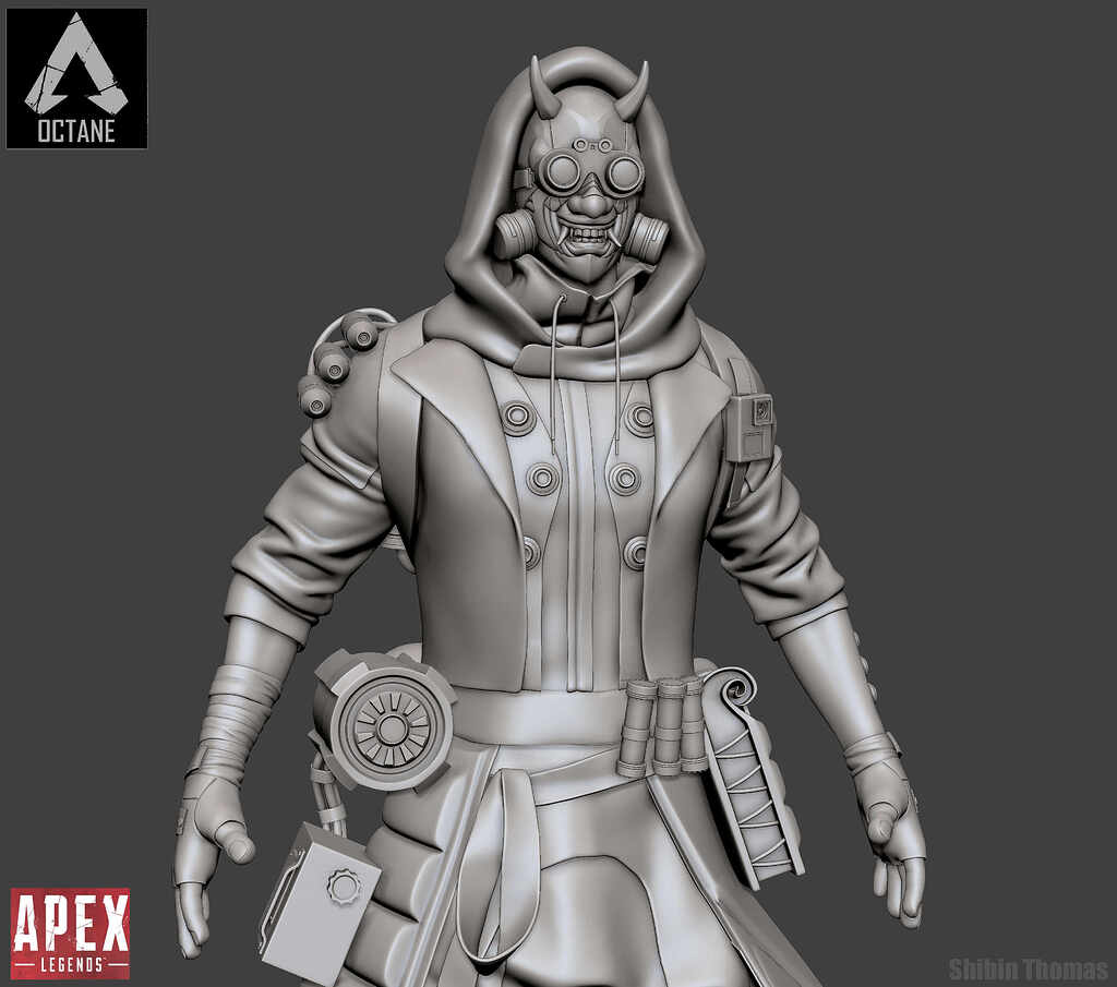 Octane [Apex Legend] Concept Art - ZBrushCentral