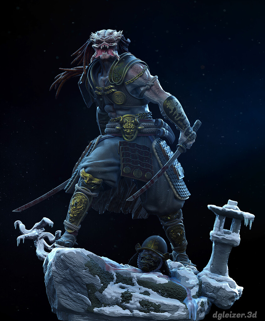 Oni Predator - ZBrushCentral