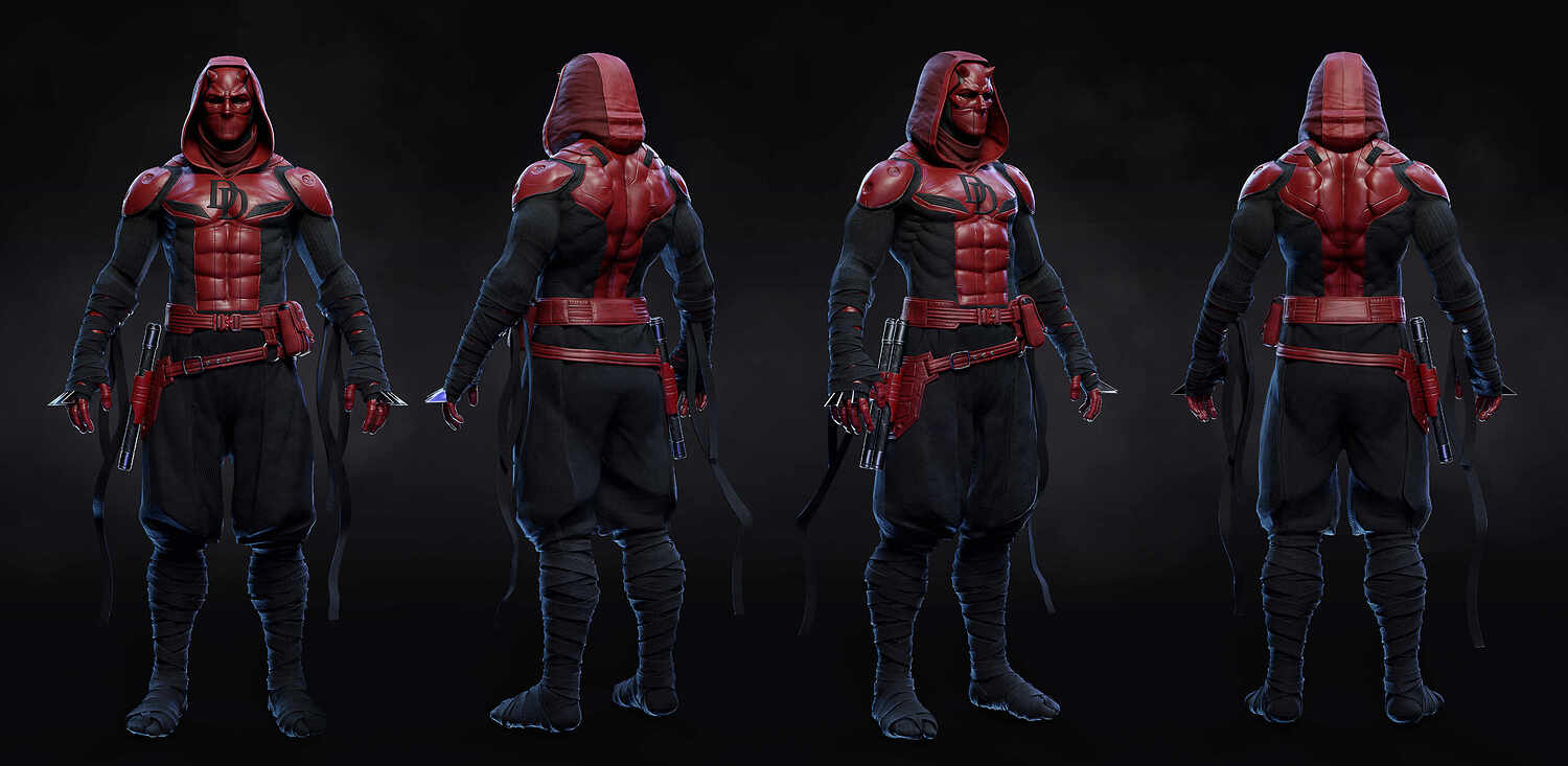 DareDevil - Redesign Fanart - ZBrushCentral