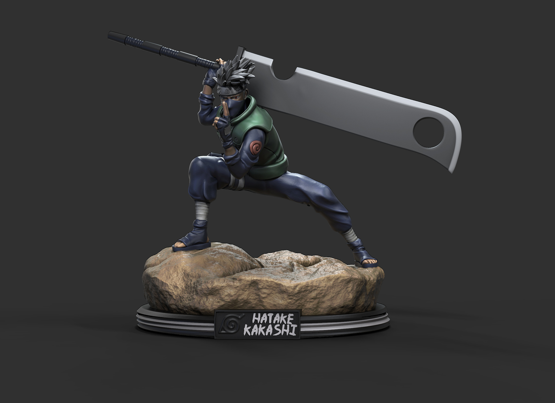 Hatake Kakashi Fan art - ZBrushCentral