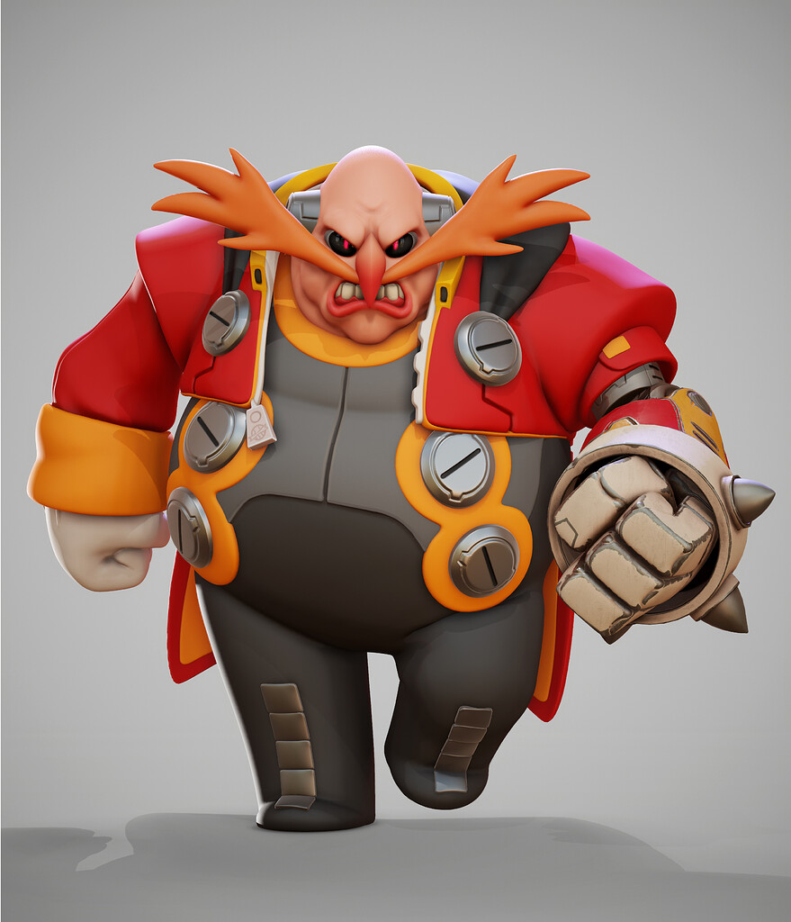 Dr Robotnik - ZBrushCentral