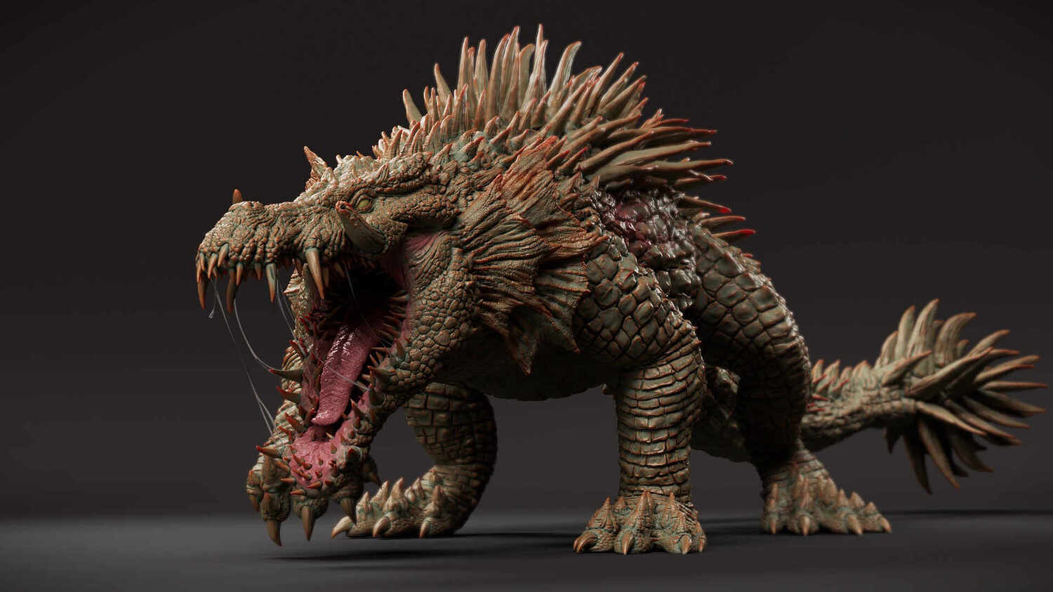 Lizzie (Rampage ) - ZBrushCentral
