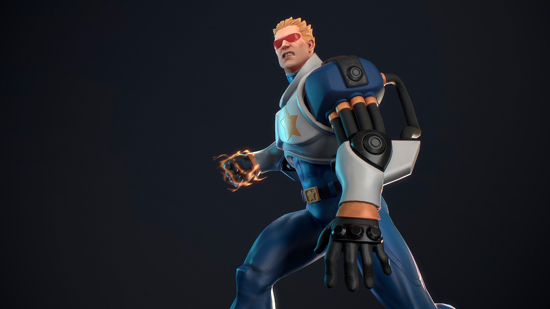 Captain Commando Fan Art - ZBrushCentral