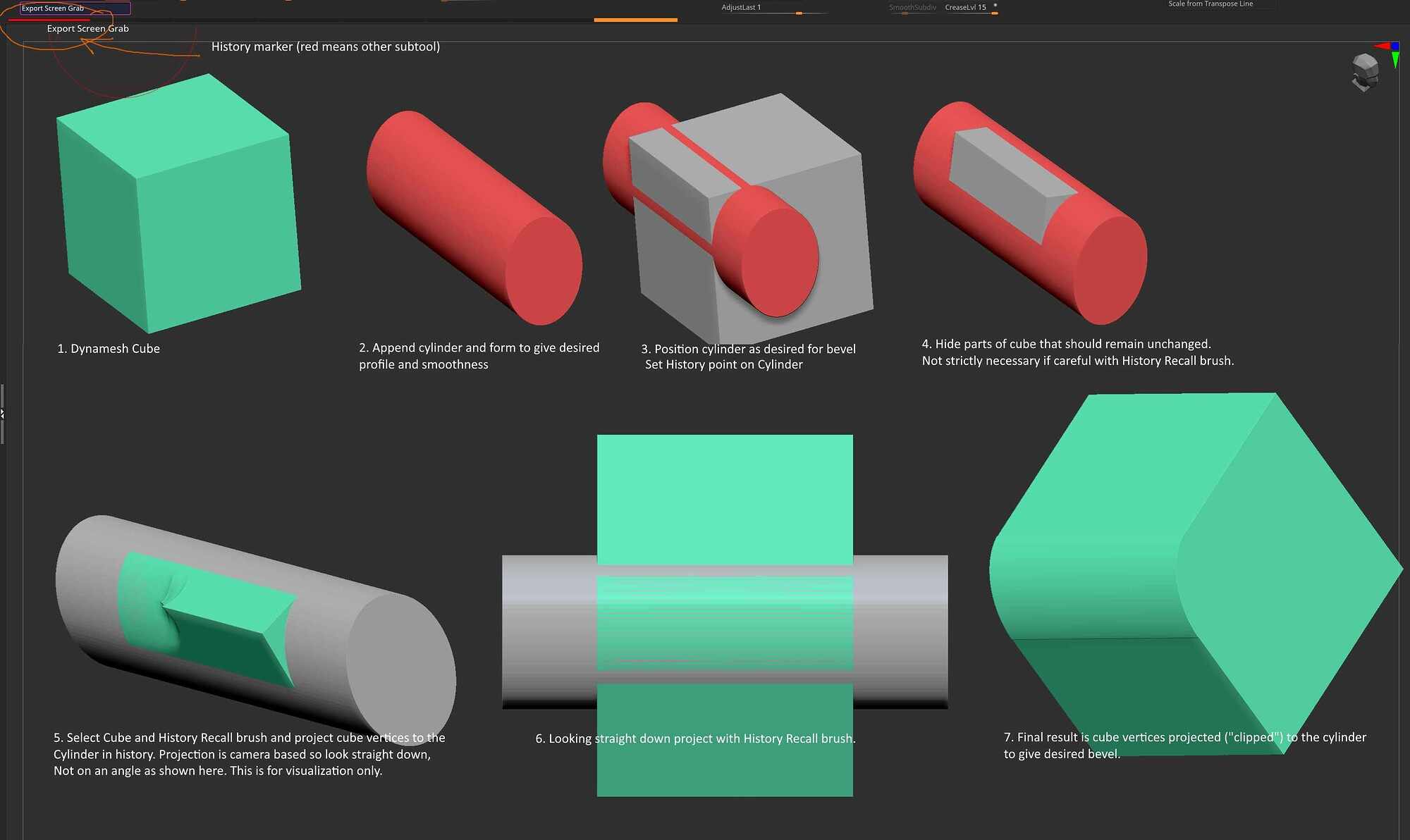 Clip Curve - How to use the tool to get a specific Bevel? - ZBrushCentral