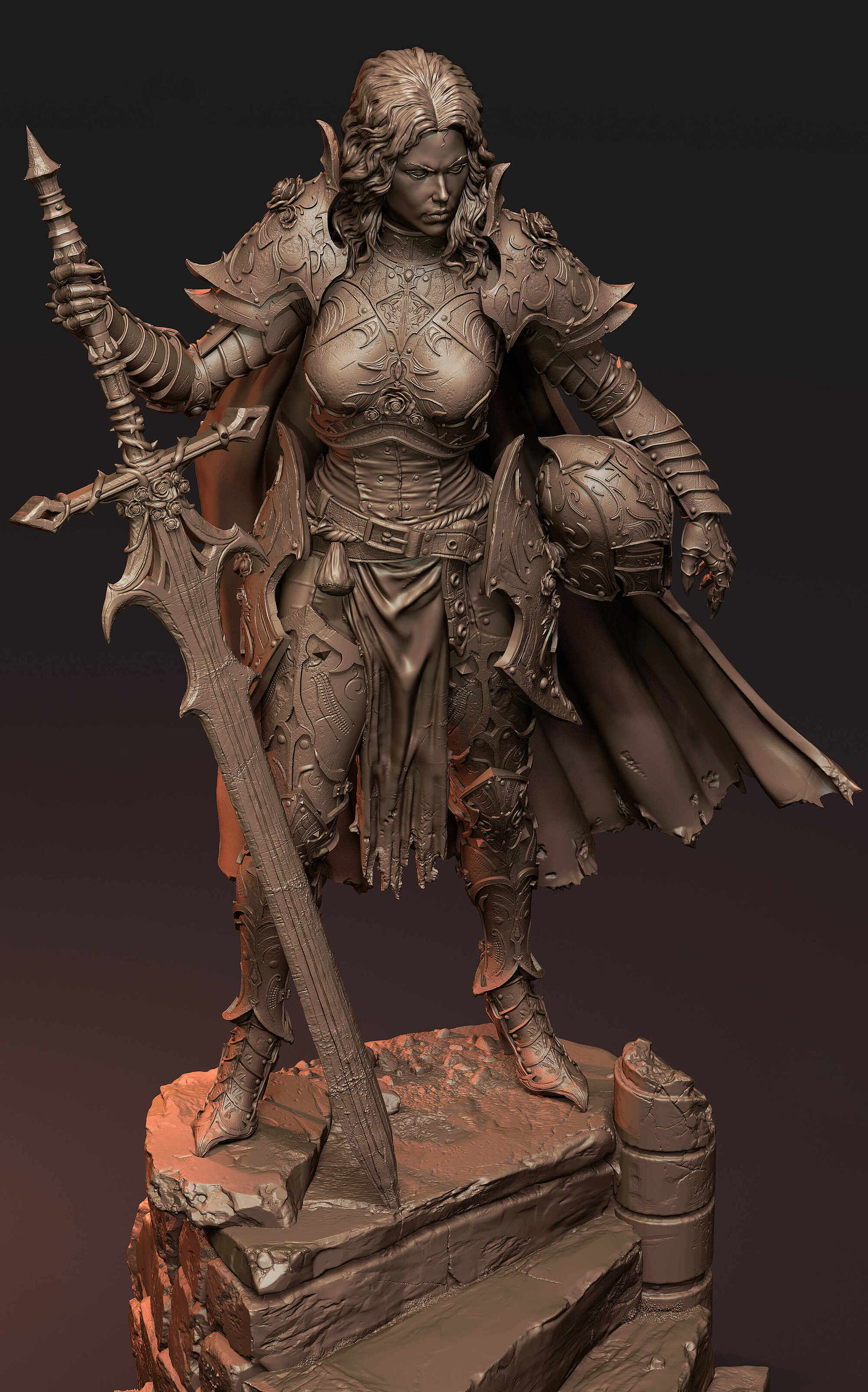 Rose knight - ZBrushCentral