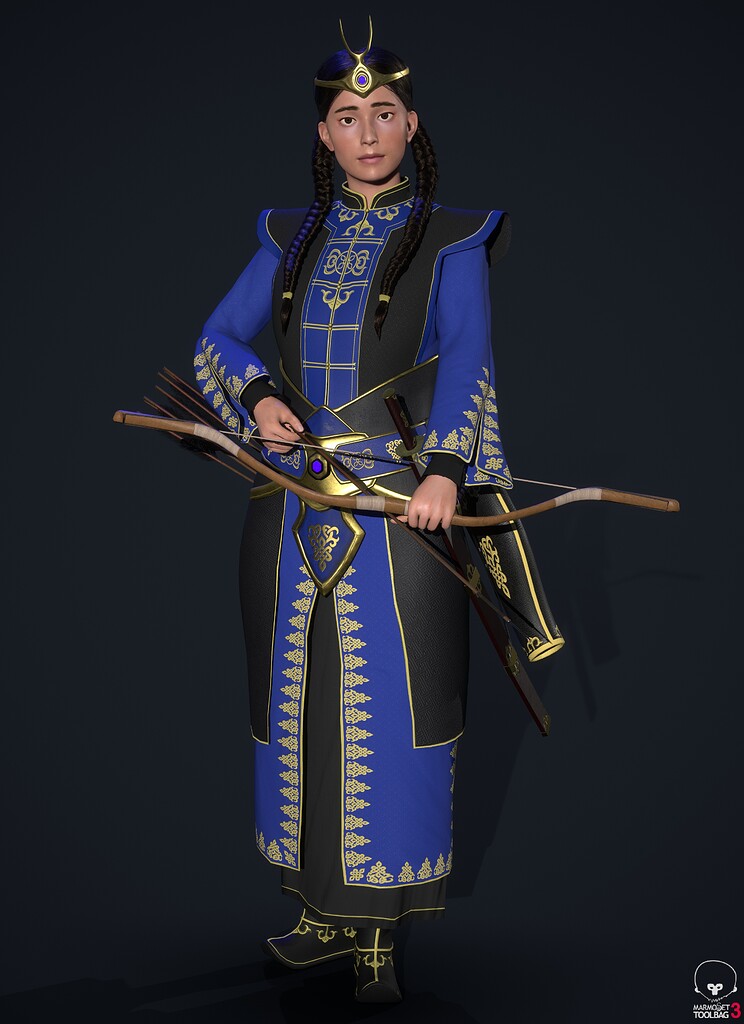 YESUI (Real-Time Character) - ZBrushCentral