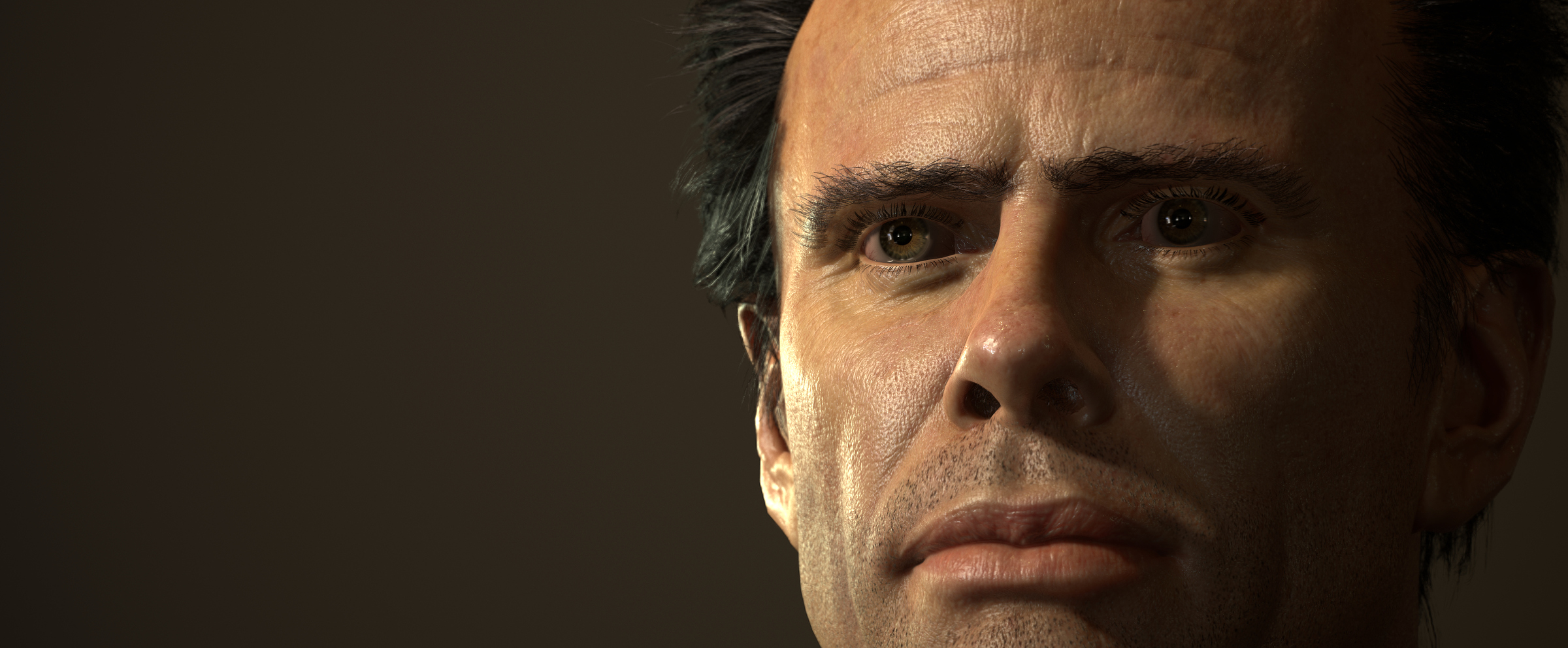 Boyd Crowder Realtime Portrait - ZBrushCentral