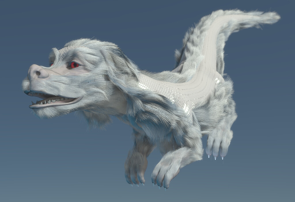 Falkor ( from the never ending story) 2019 - ZBrushCentral
