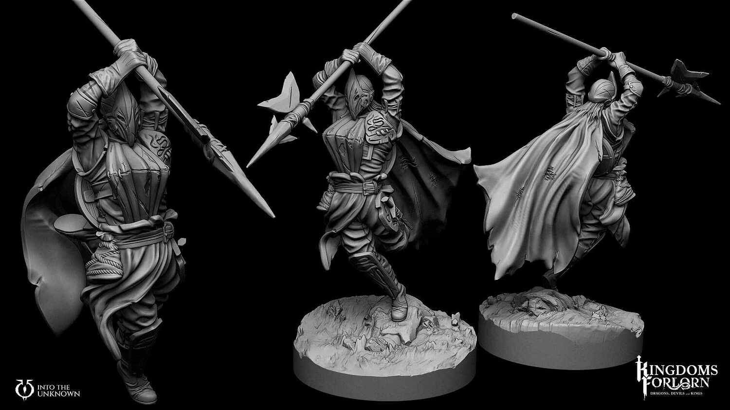 Kingdoms Forlorn miniatures - ZBrushCentral