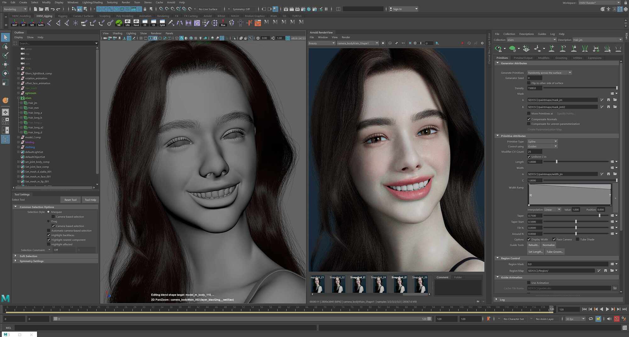 Femininity smile - ZBrushCentral
