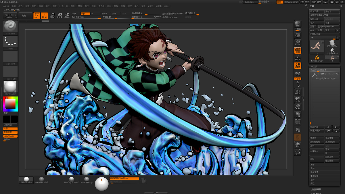 Tanjilo fanart - ZBrushCentral