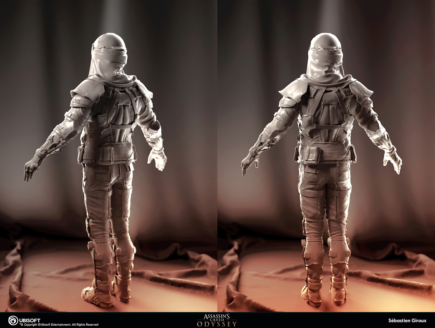 Abstergo Outfit - Assassin Creed Odyssey - ZBrushCentral