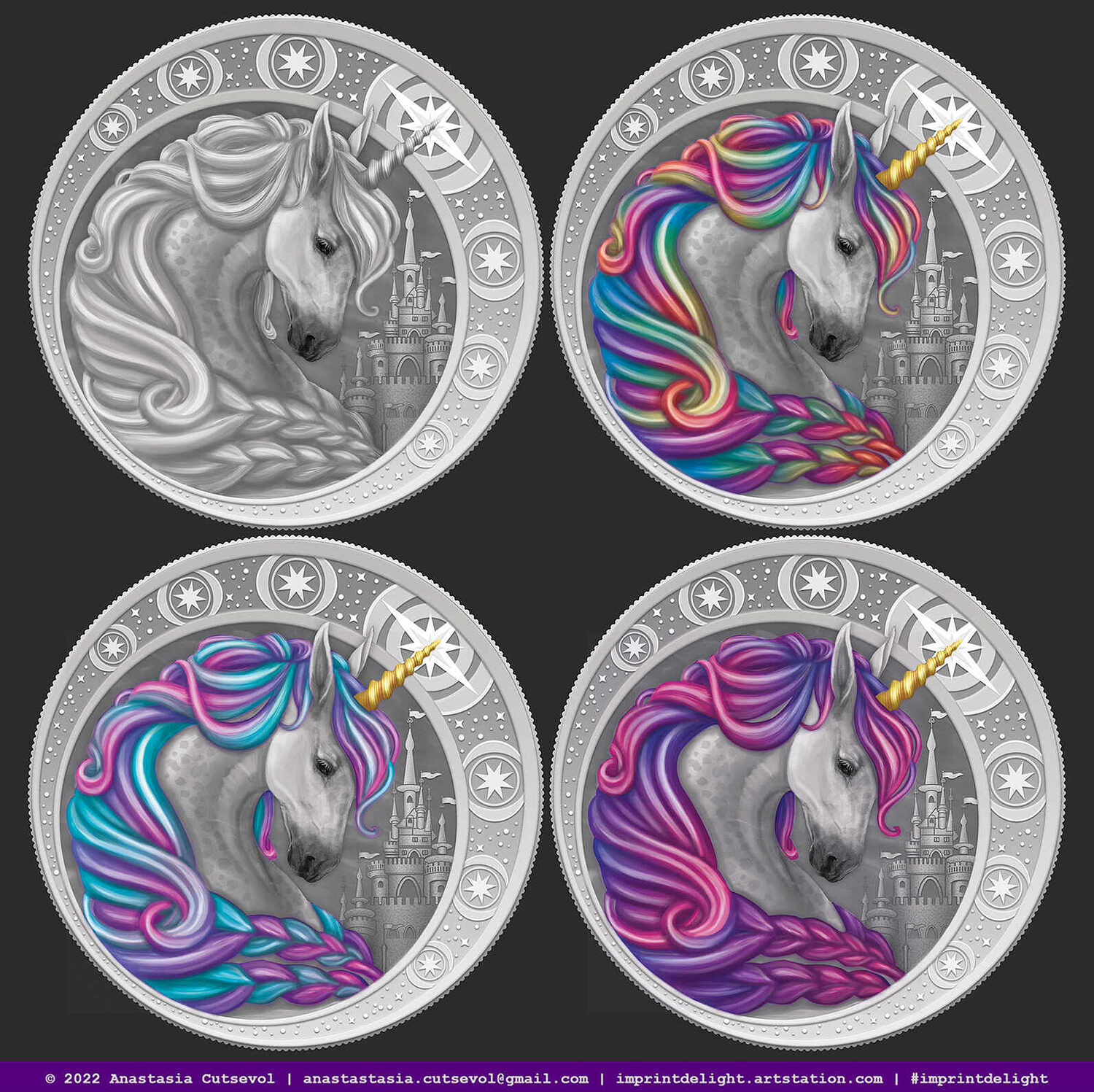 Unicorn Coin - ZBrushCentral