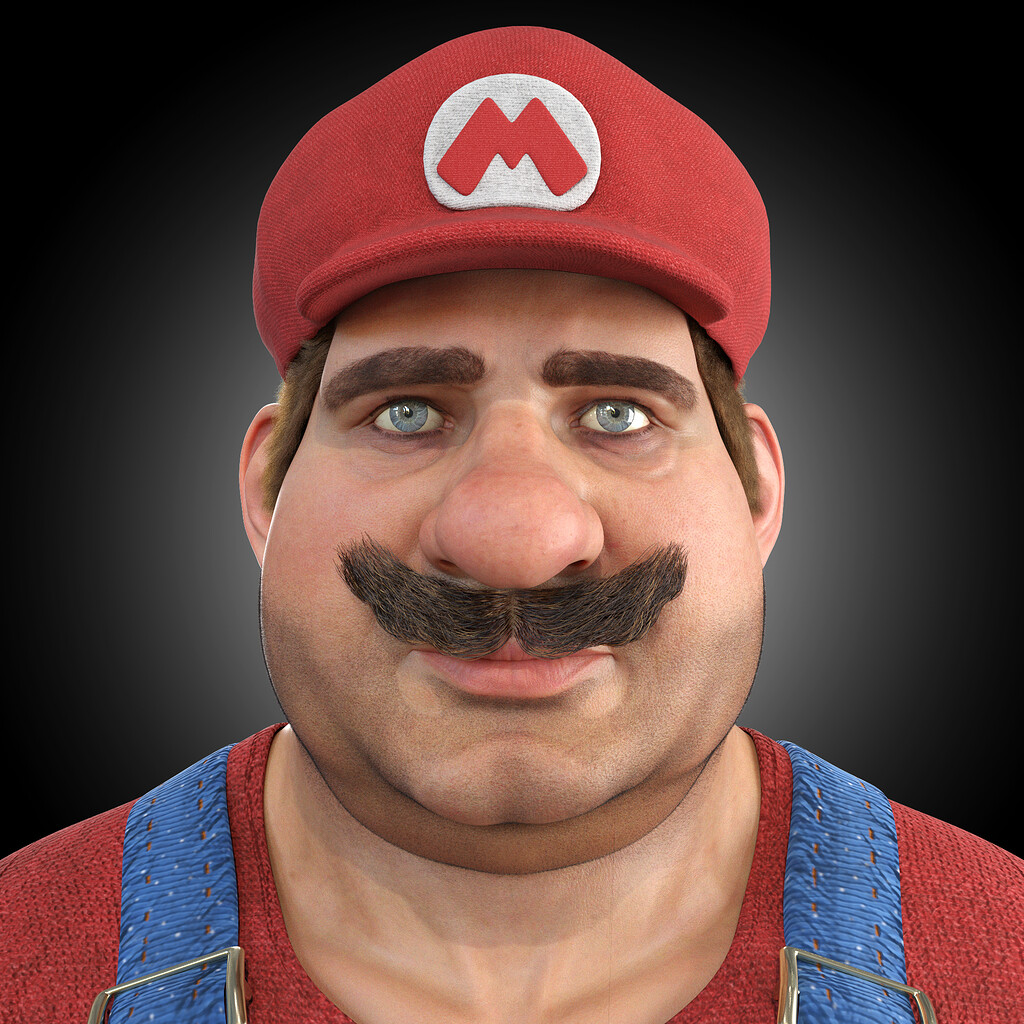 Super Mario - ZBrushCentral