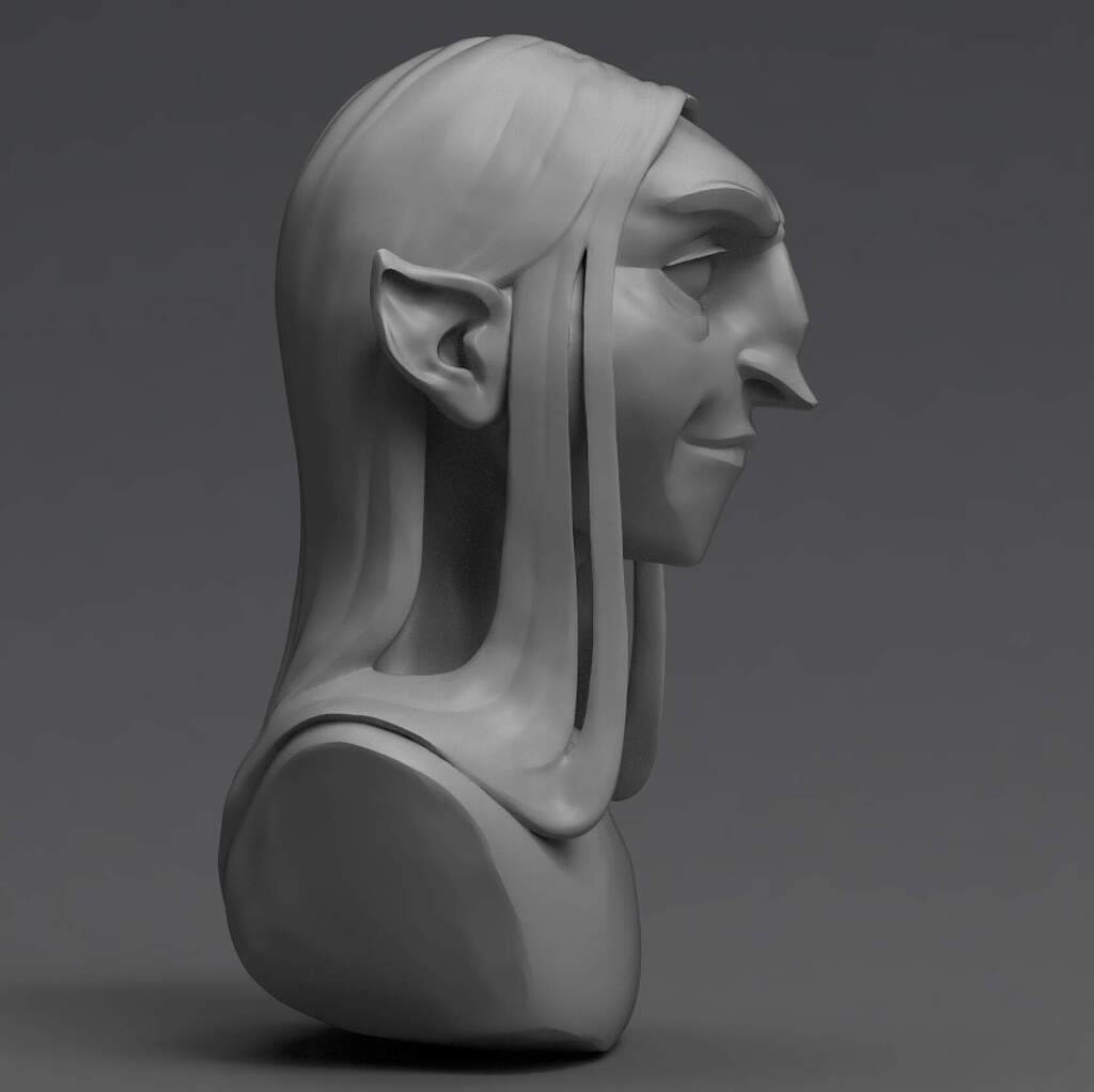 Stylized Elf character - ZBrushCentral