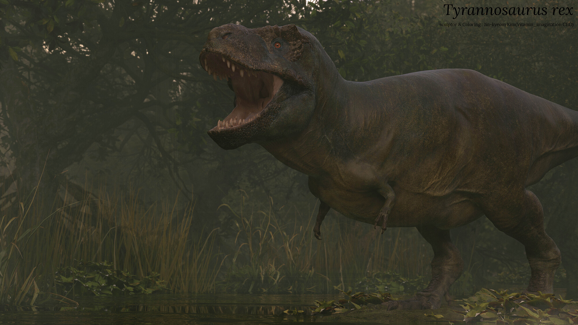 Tyrannosaurus 2021 ver completed - ZBrushCentral