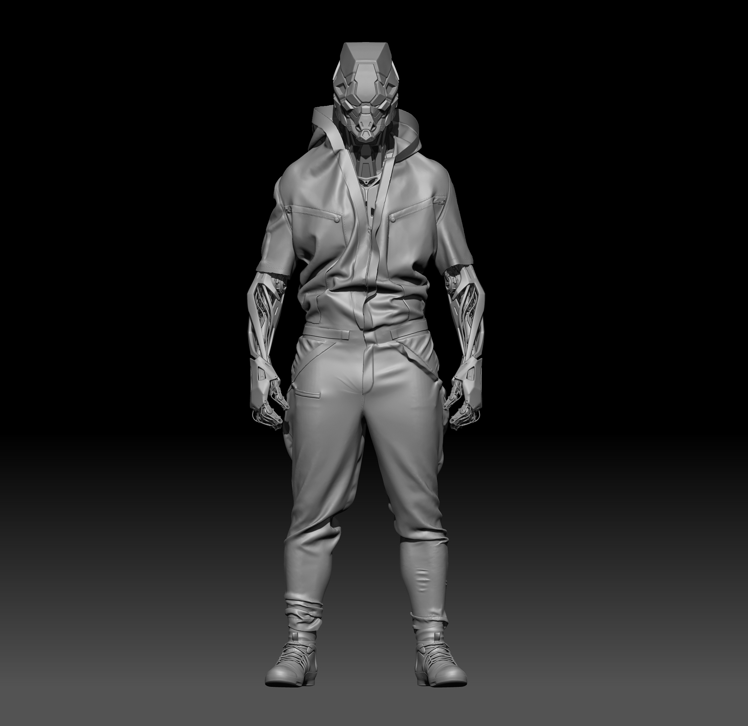 Cyberpunk Mech - ZBrushCentral