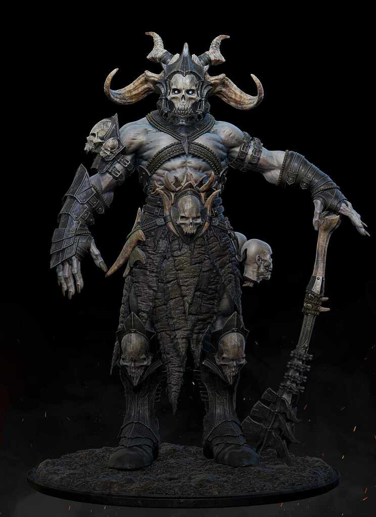 Gundabad Orc - Butcher - ZBrushCentral