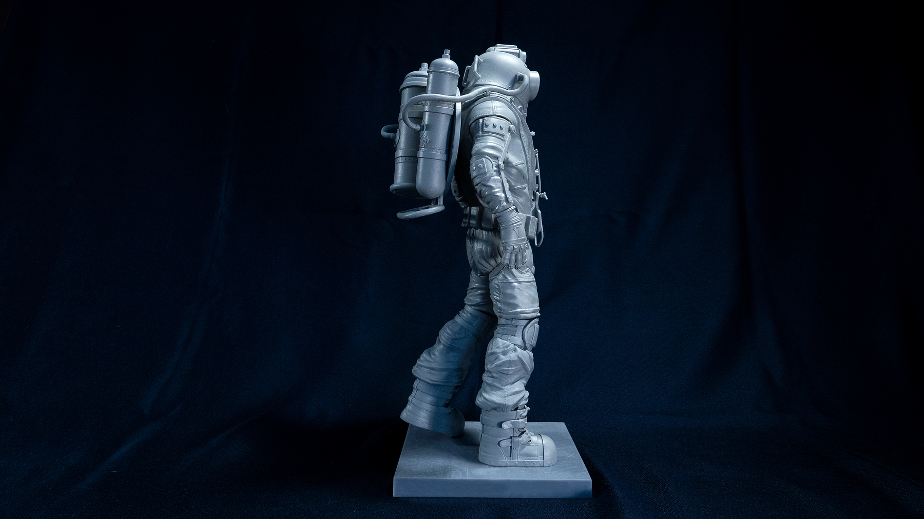 WIP Subject Delta Bioshock Fan Art Collectible 1/6 Scale 3d Print ...