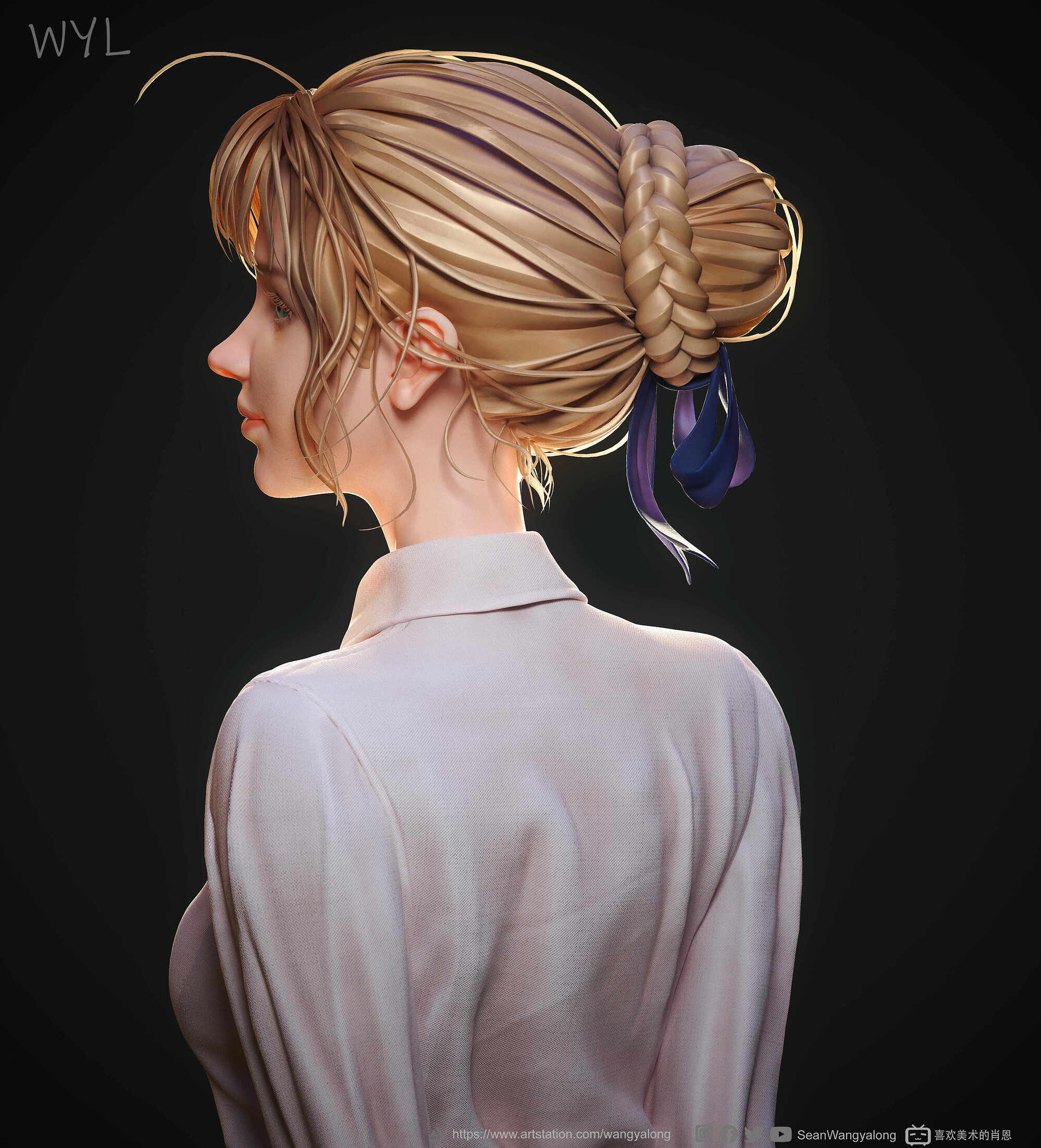 Saber school outfit - ZBrushCentral