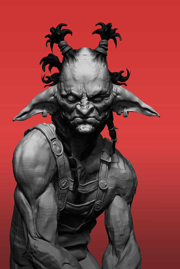 Fan Art_15_Goblin - ZBrushCentral