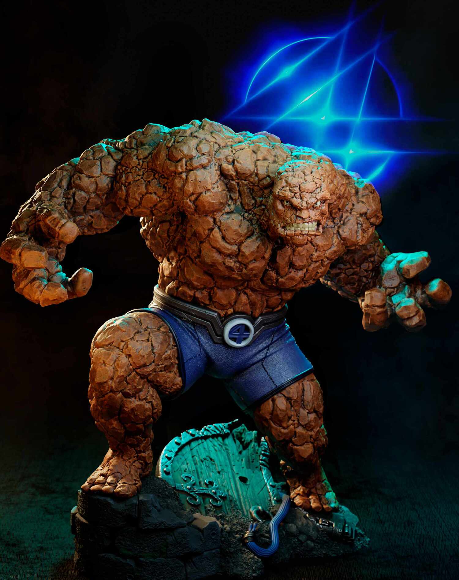 The thing fantastic four - ZBrushCentral
