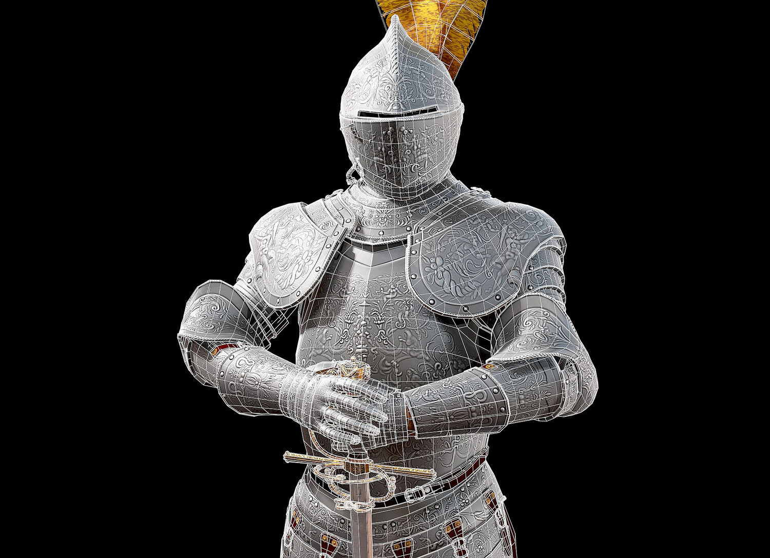 Armor of Henry II, King of France - Étienne Delaunef - ZBrushCentral