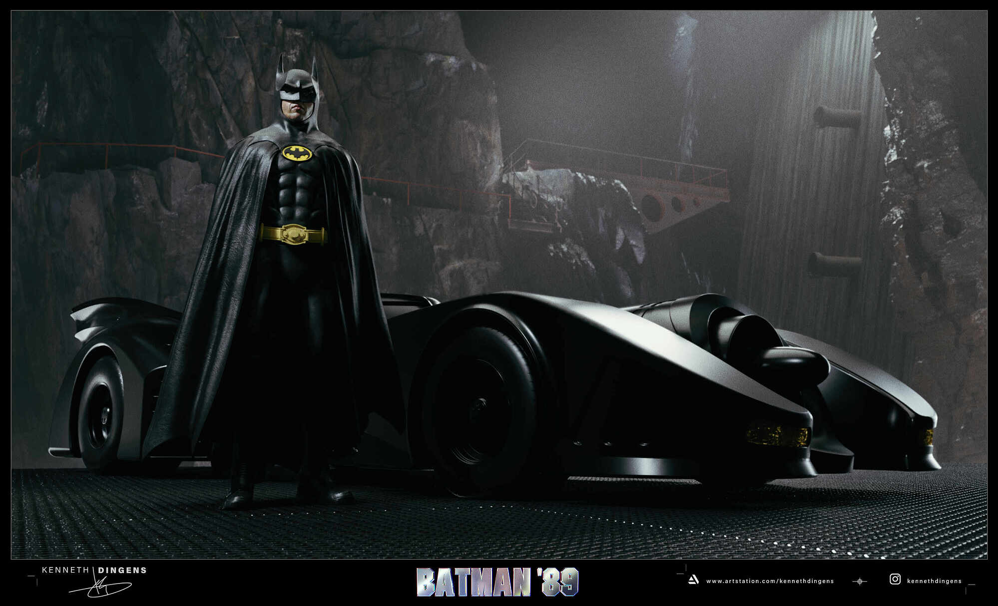 Batman '89 digital sculpture - ZBrushCentral