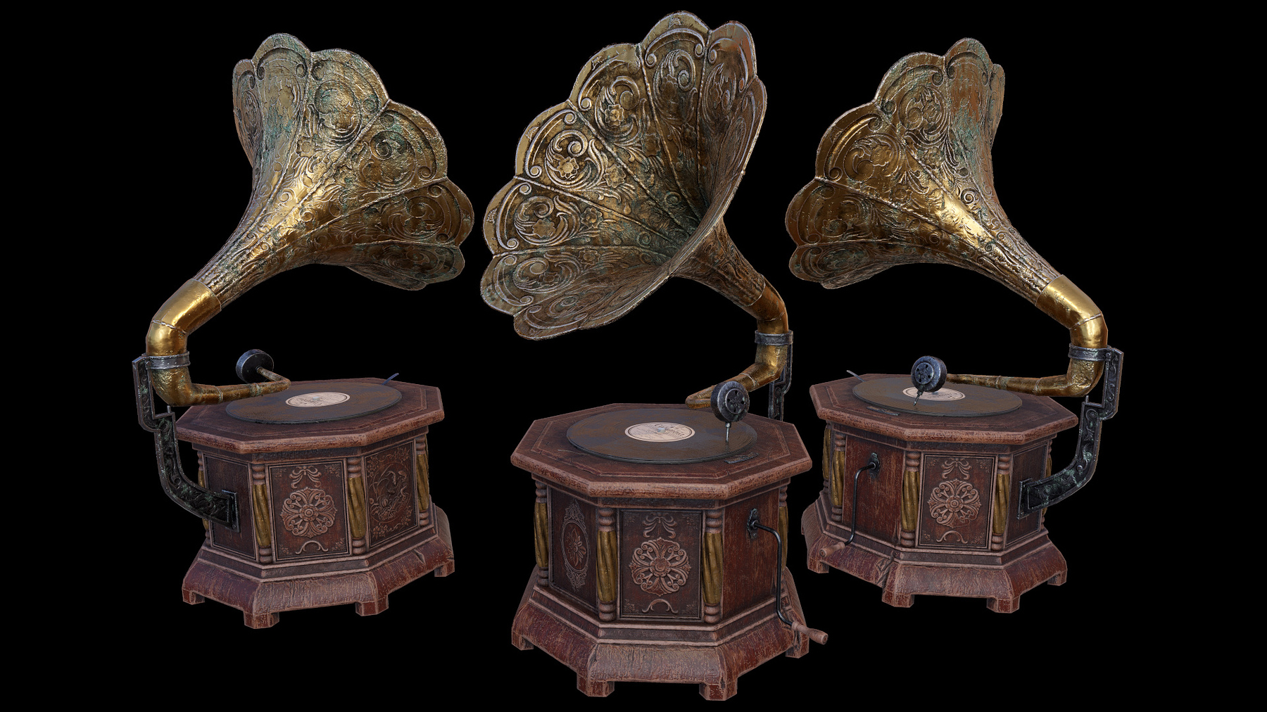 Victorian Gramophone - ZBrushCentral