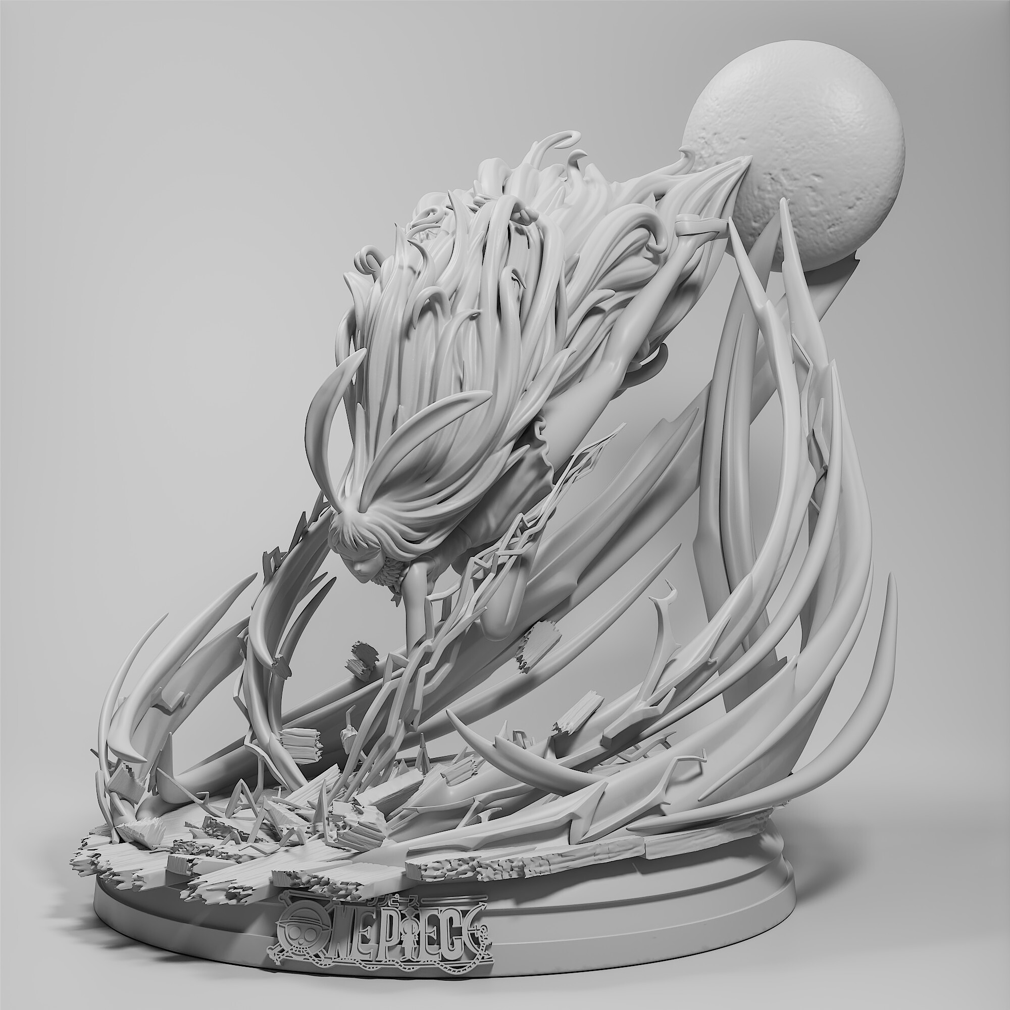 ONE PIECE - Carrot Sulong form - ZBrushCentral
