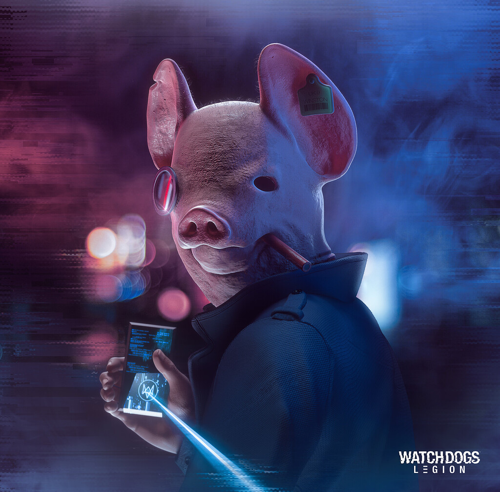 Tribute to "Watch Dog Legion" - ZBrushCentral