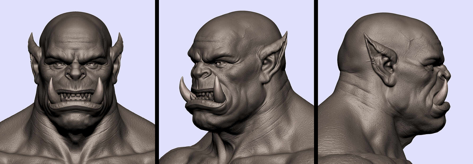 Anatomy Study - ORC - ZBrushCentral