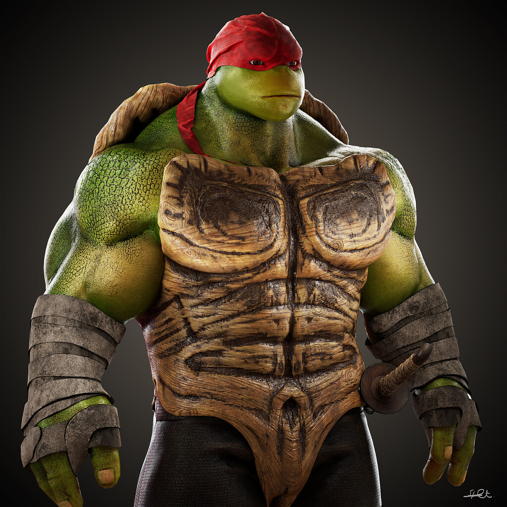 3D Ninja Turtle - ZBrushCentral