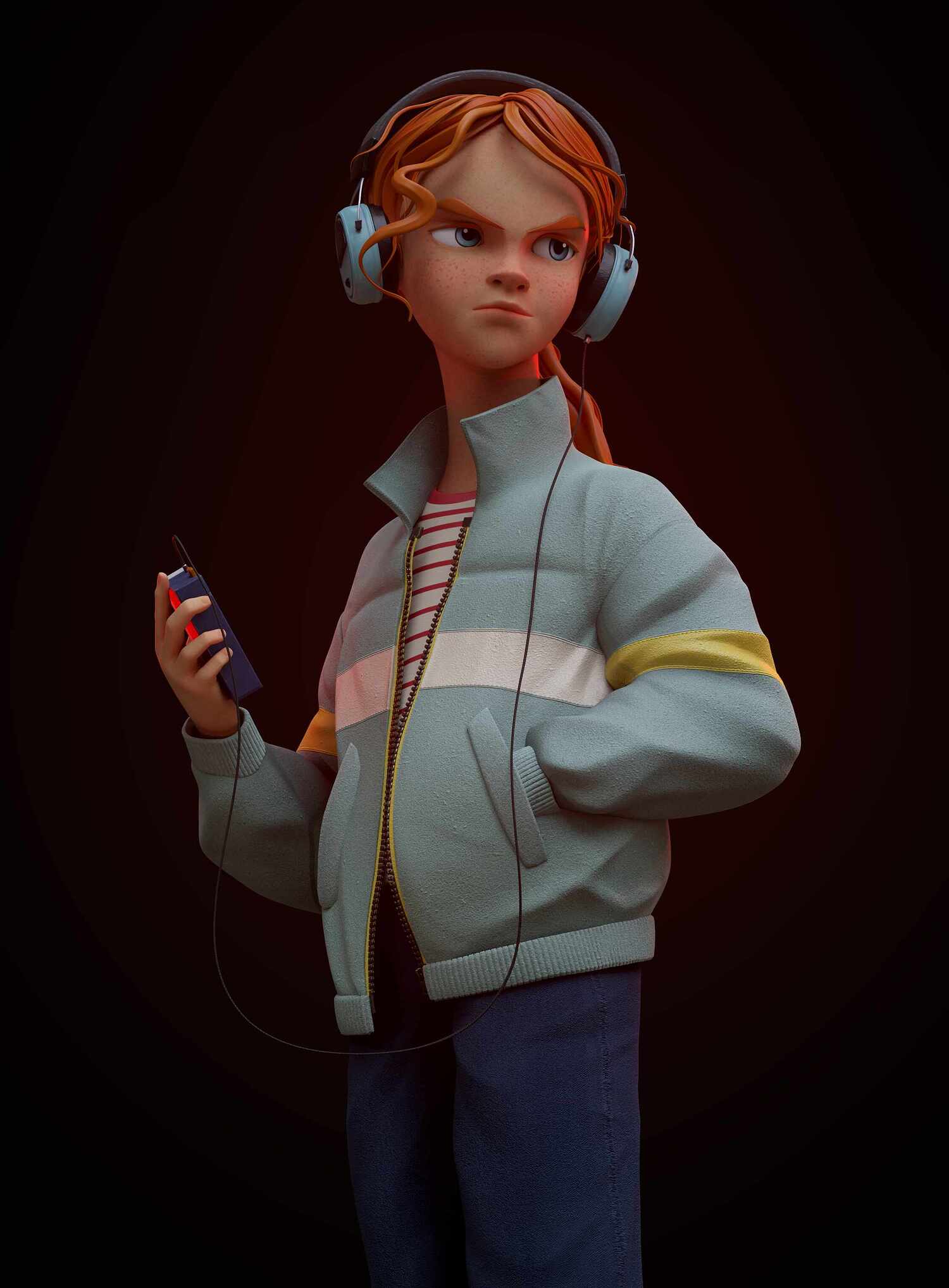Fan Art : Max Stranger things 4 - ZBrushCentral