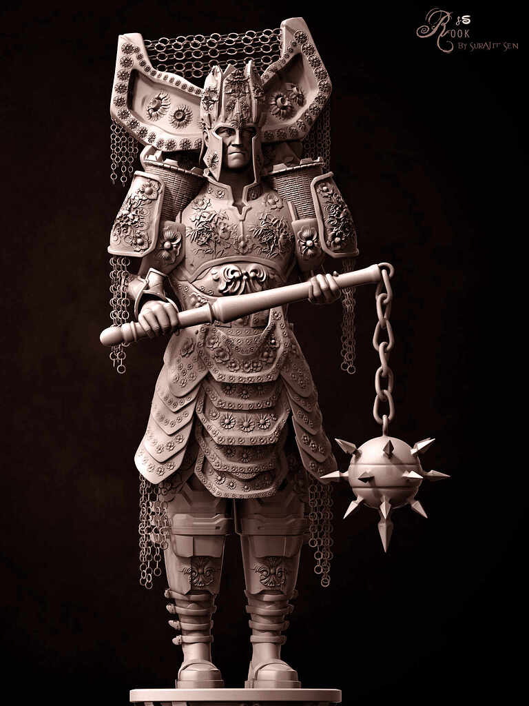 Rook! - Digital Sculpture by Surajit Sen - ZBrushCentral