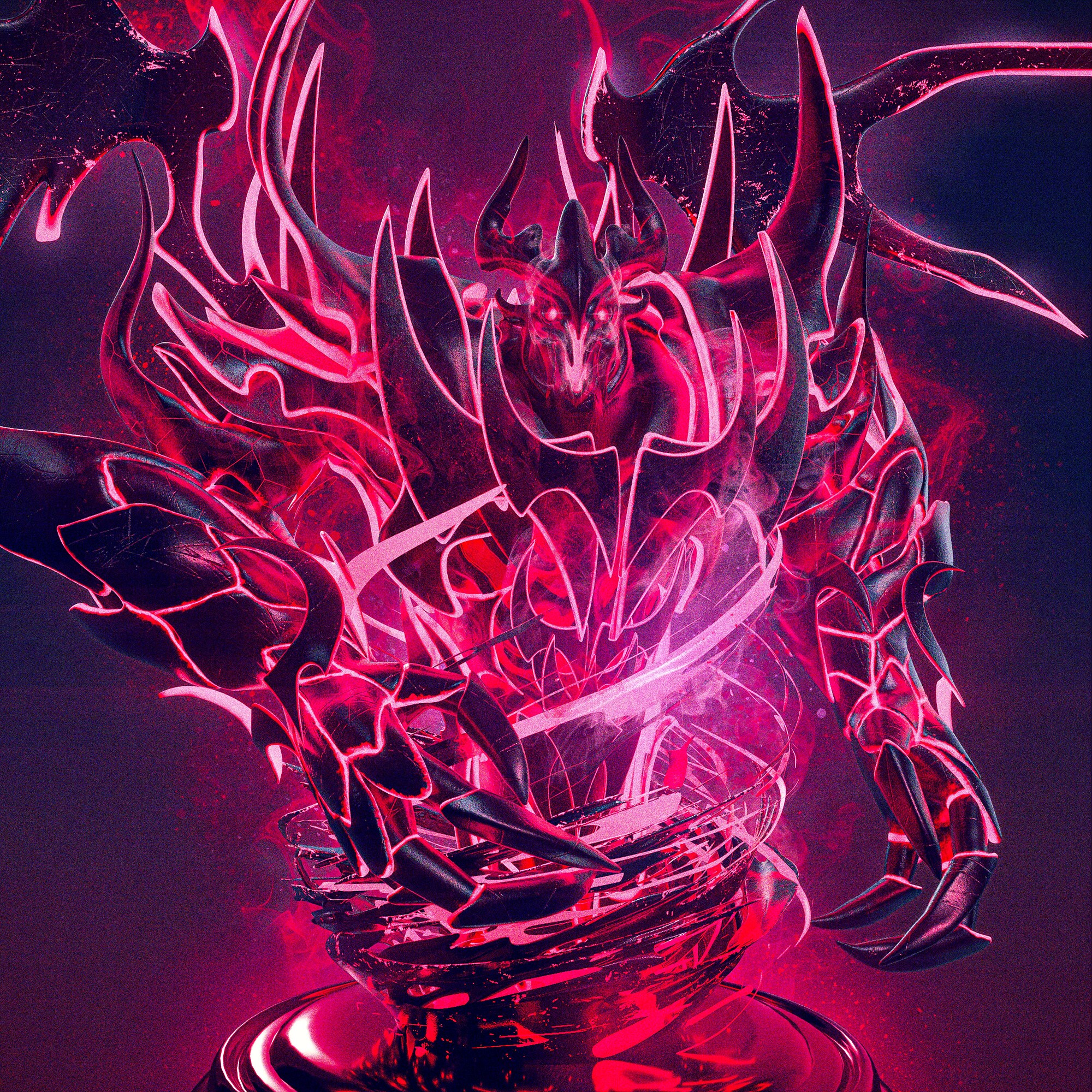 Shadow Fiend Fanart - ZBrushCentral