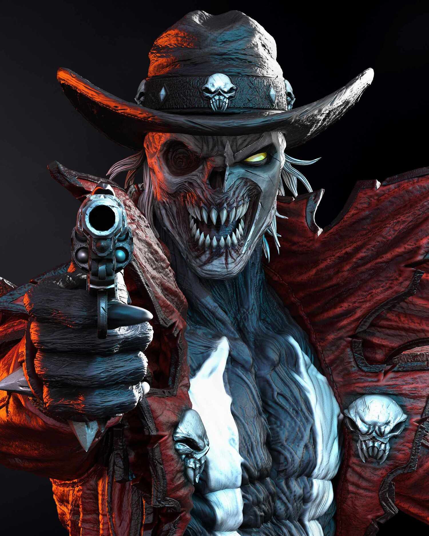 Gunslinger Spawn Fan Art - ZBrushCentral