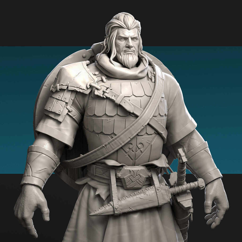 Viking - highpoly - ZBrushCentral