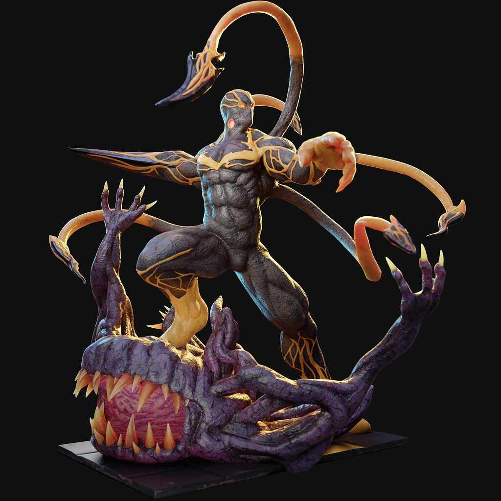 Symbiote Sleeper - Fan Art - Stylus League University Workshop ...