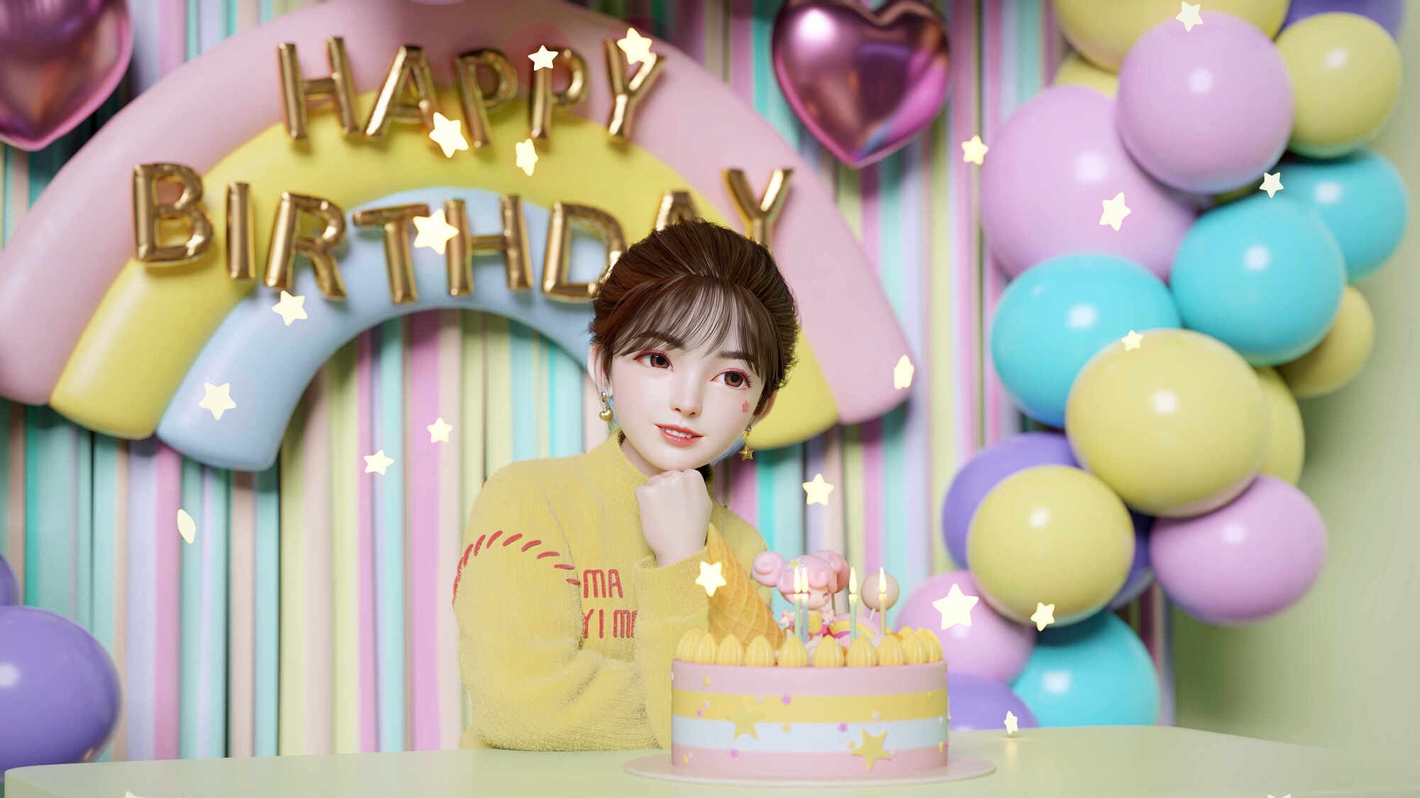 Happy birthday girl - ZBrushCentral