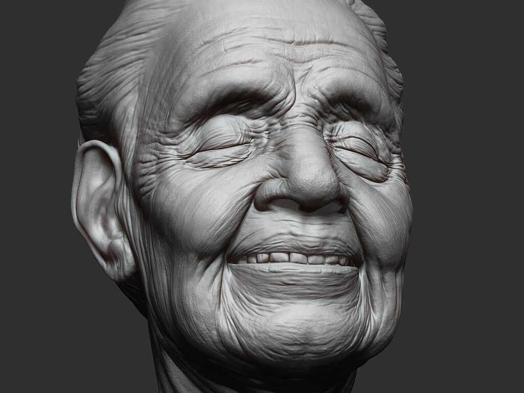Old Lady Sculpt - ZBrushCentral