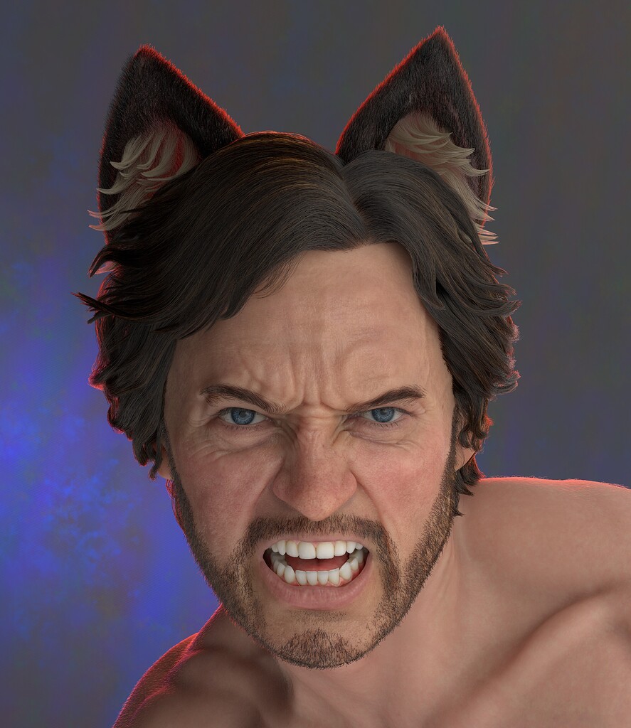 Angry Wolverine - ZBrushCentral