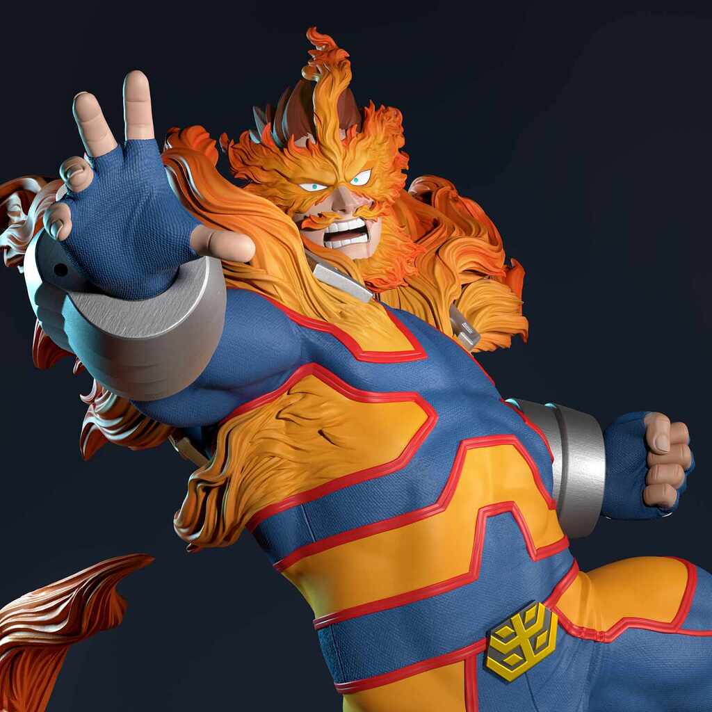 Endeavor FanArt - Statue - ZBrushCentral