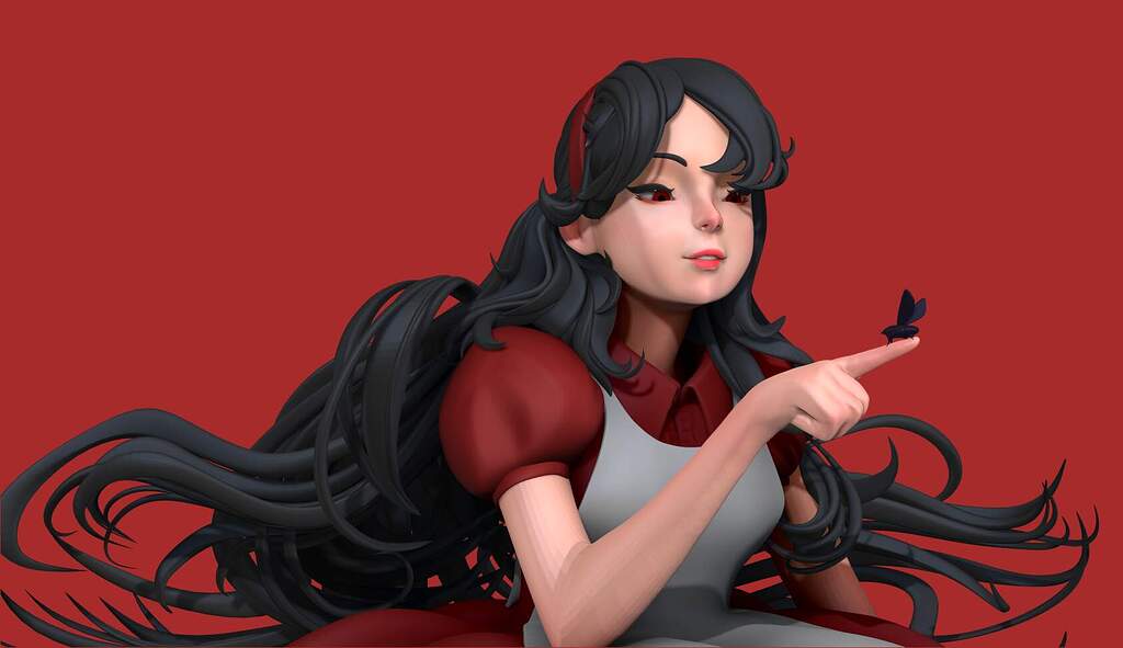 Red fireflies WIP - ZBrushCentral