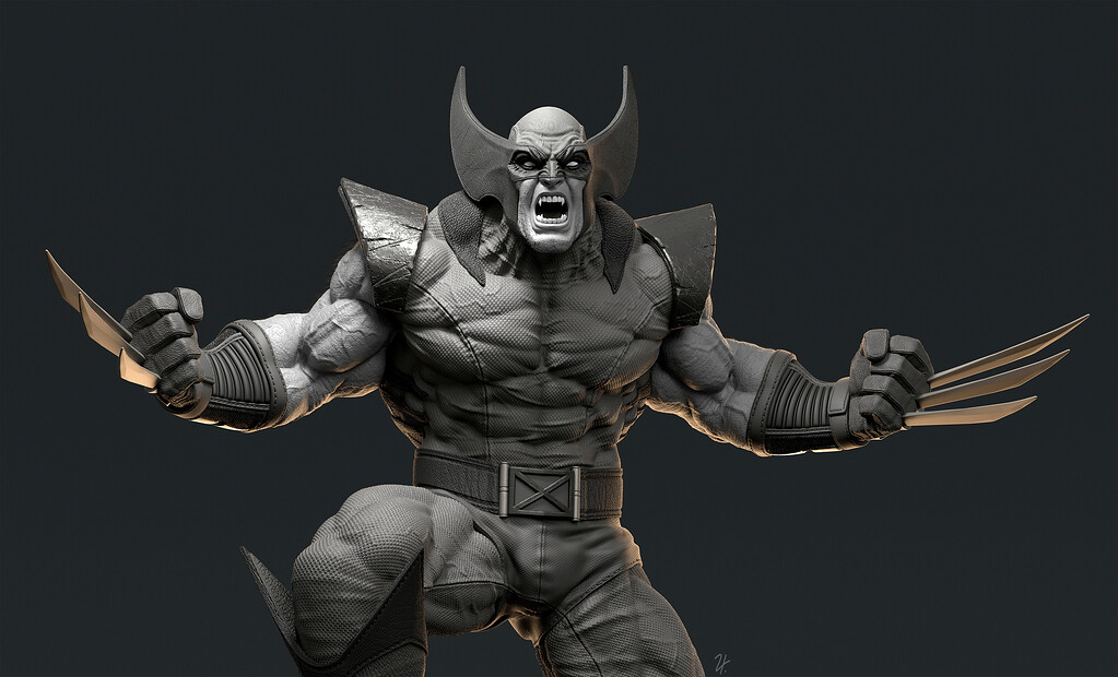 Wolverine - ZBrushCentral