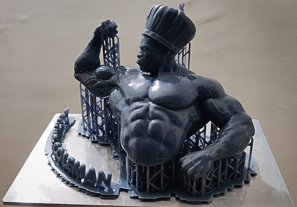 King Ronnie Coleman Statue Project - ZBrushCentral