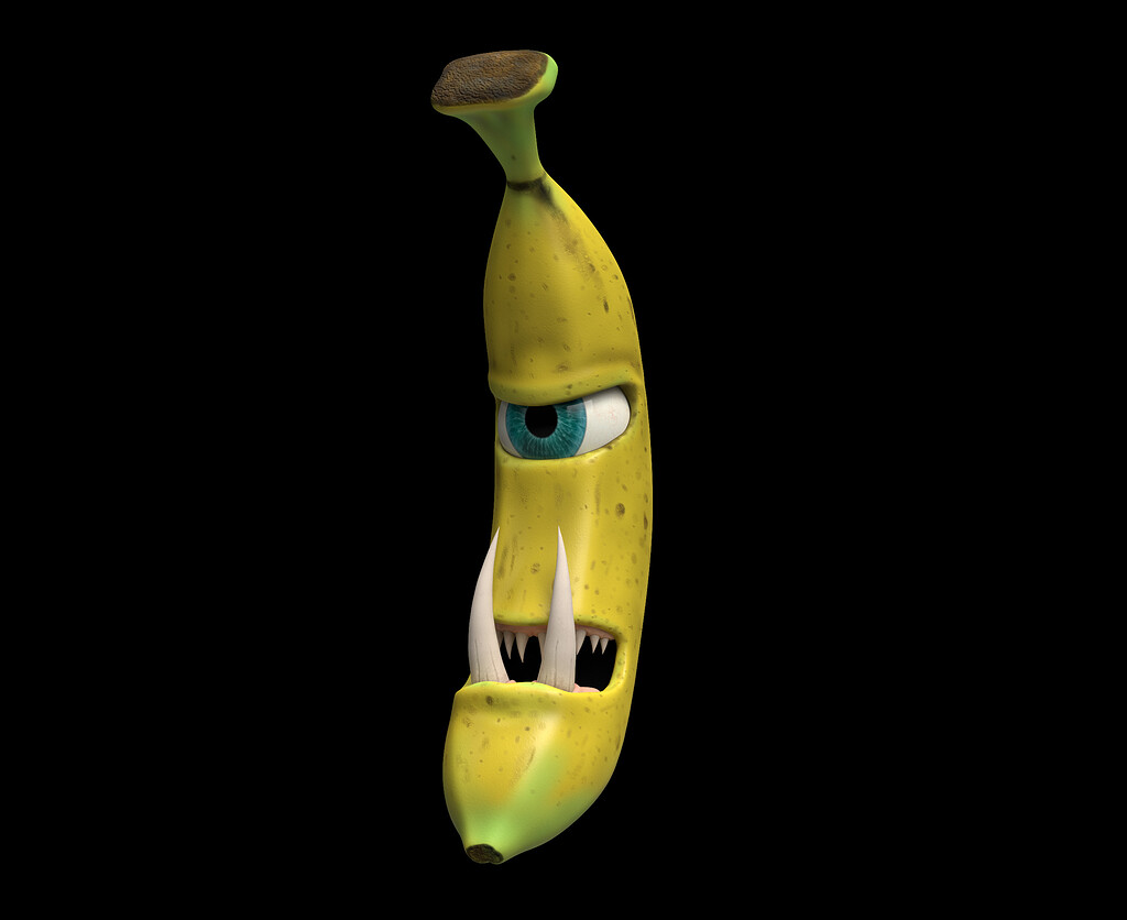 Angry banana - ZBrushCentral