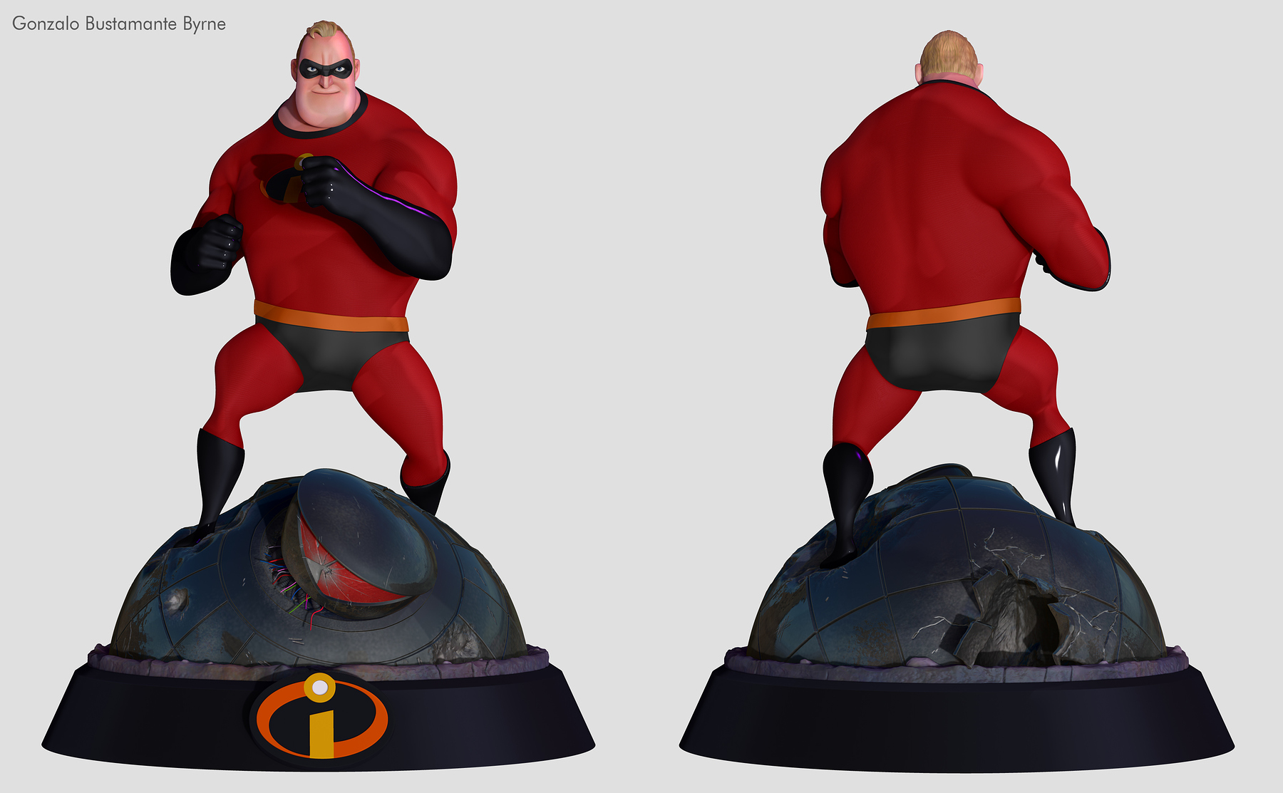 Fan art - Mr. Incredible - ZBrushCentral
