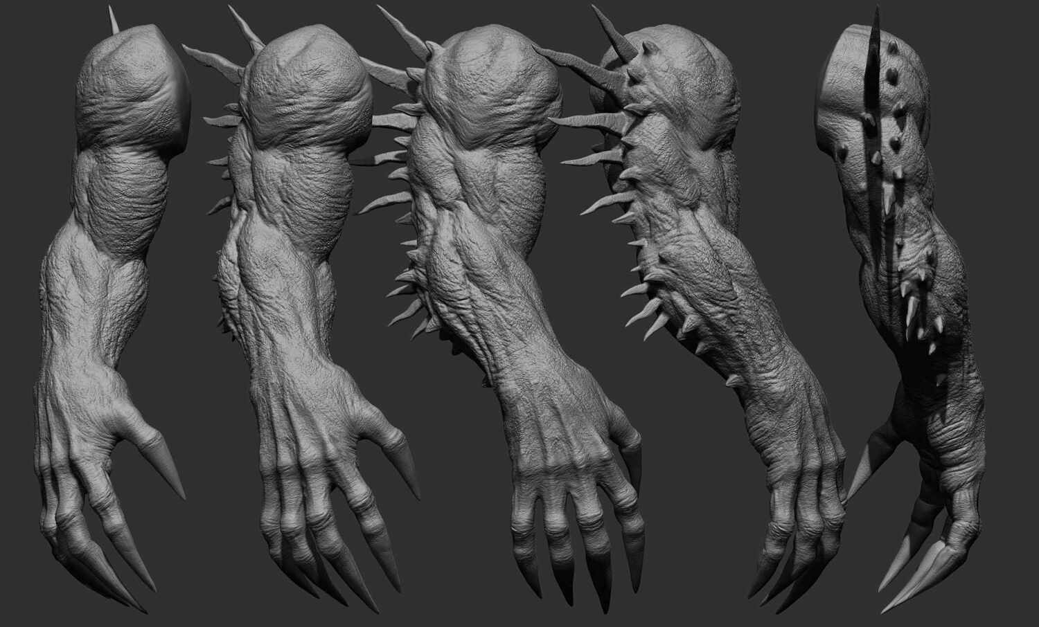 25 Creature arms - ZBrushCentral