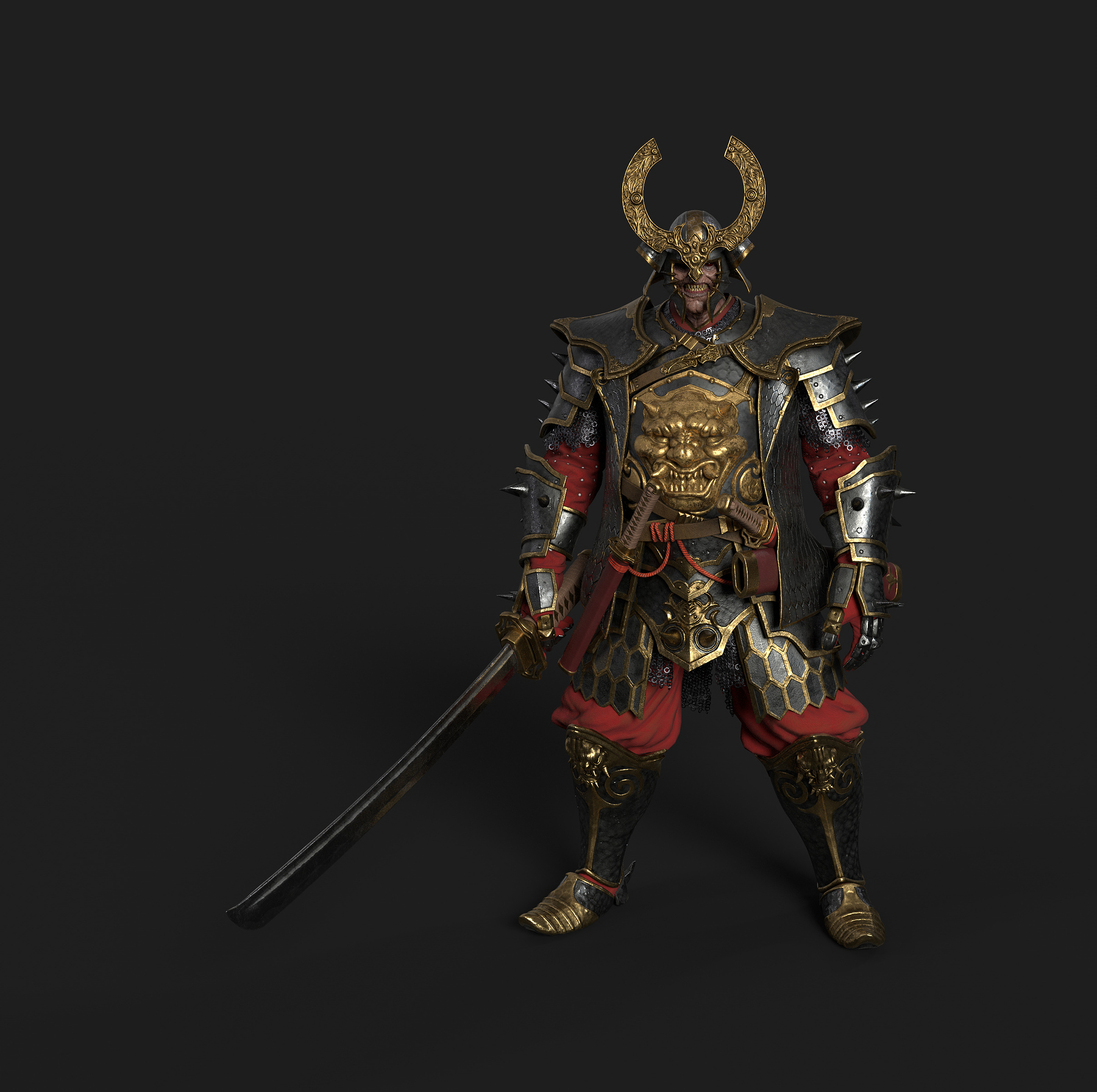 Samurai General Wraith - ZBrushCentral